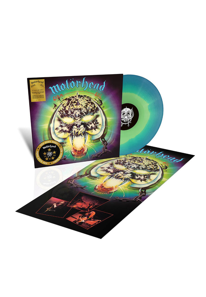 Motörhead - Overkill Ltd. 50th Anniversary Turquoise/Blue - Splattered ...