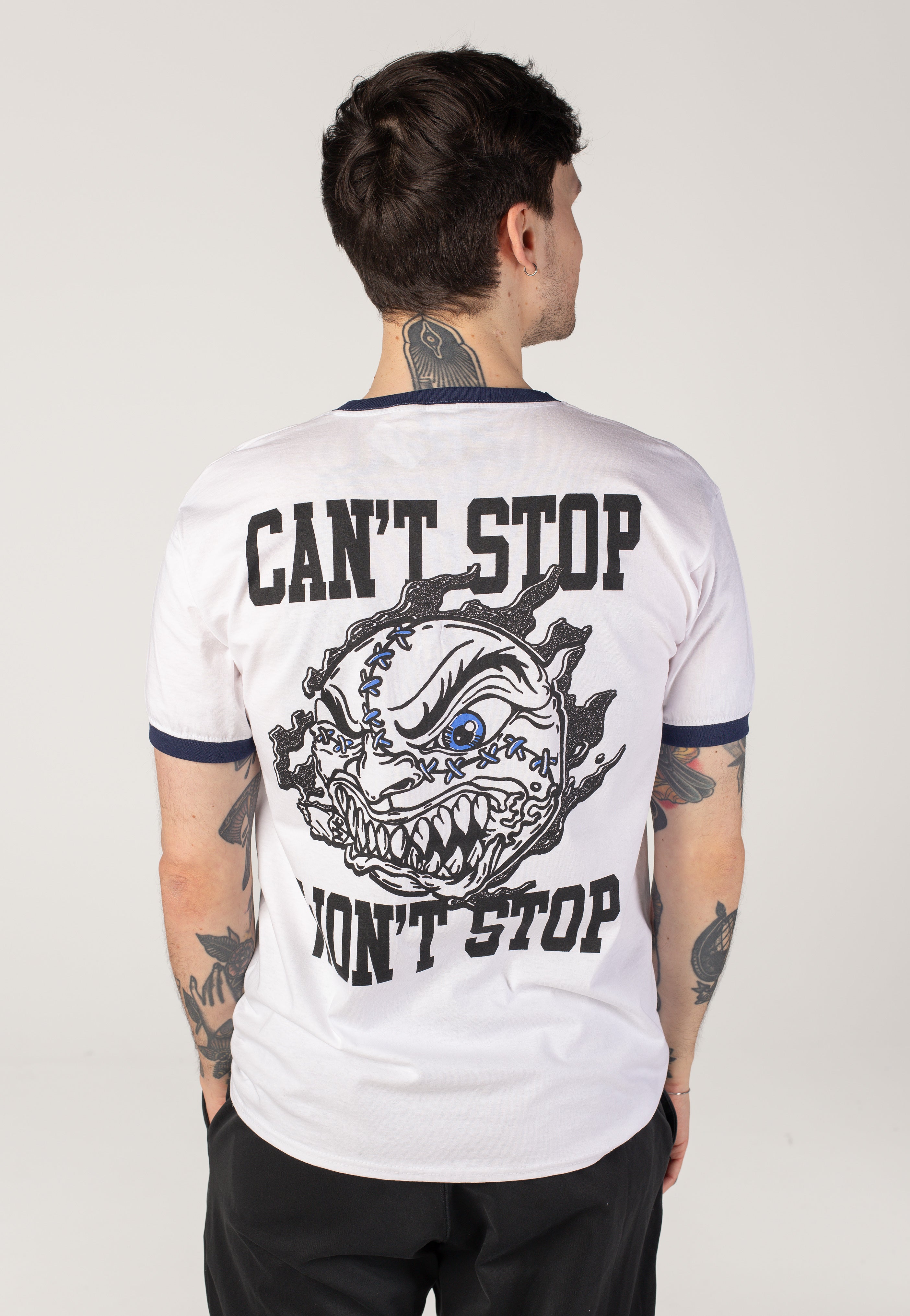 Madball - Hold It Down Can´t Stop 25 Years Anniversary White Ringer - T ...